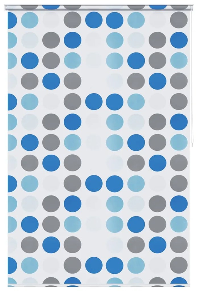 Sprchová roleta 140 x 240 cm kruhový vzor 142856