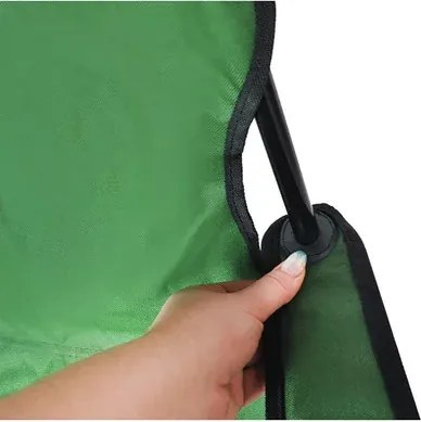 Skládací rybářské křeslo – Kempingové křeslo zelené