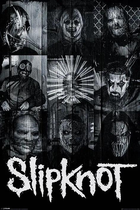 Plakát, Obraz - Slipknot - Masks, (61 x 91,5 cm) | BIANO