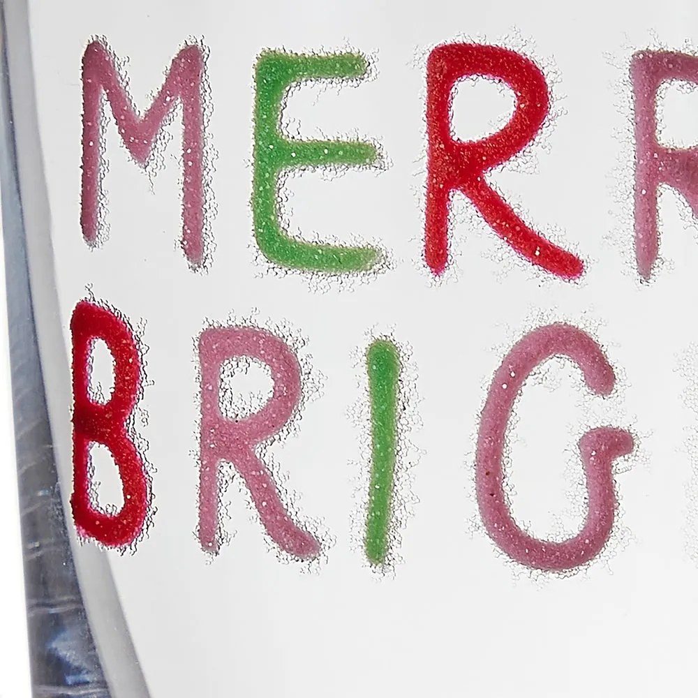 MERRY & BRIGHT Sklenice na vodu