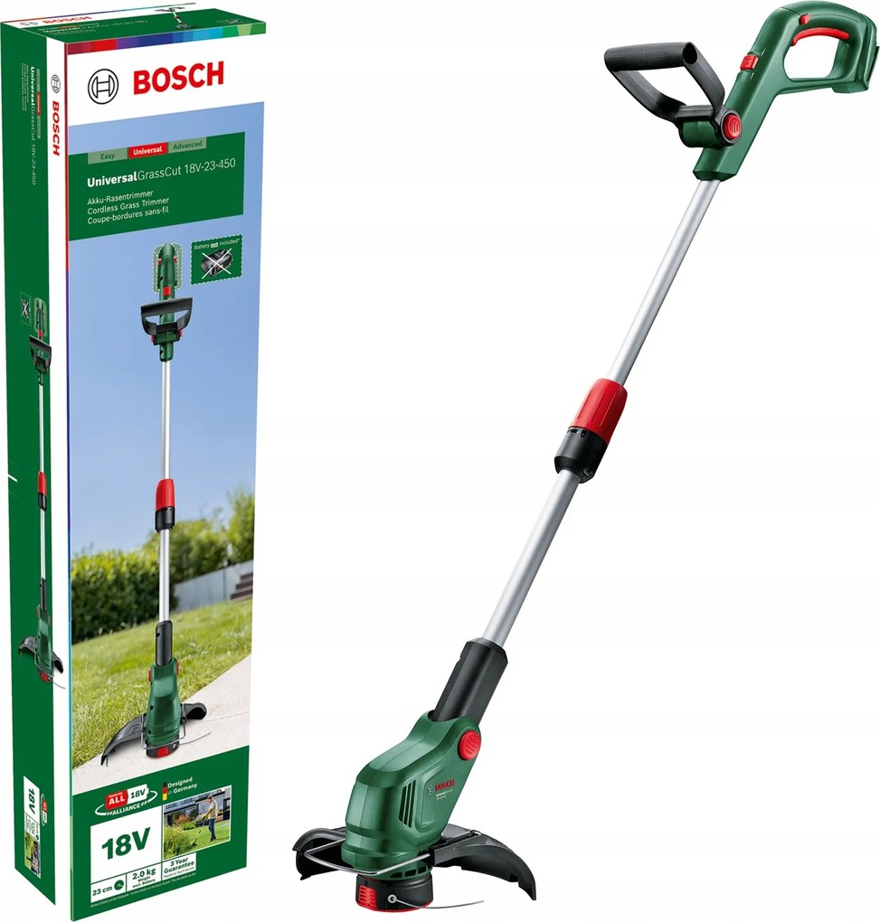 Akumulátorová sekačka UniversalGrassCut 18V-23-450 Bosch tělo