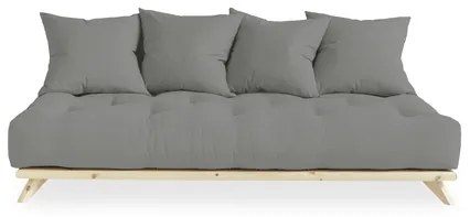 sofa SENZA by Karup - 90*200 cm natural (přírodní) + futon grey 746