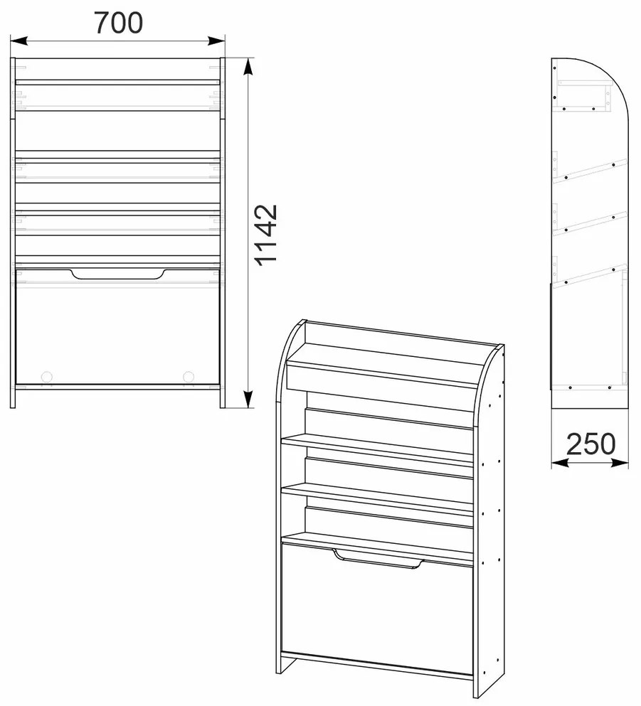 Vomaks Botník TO-14 wenge