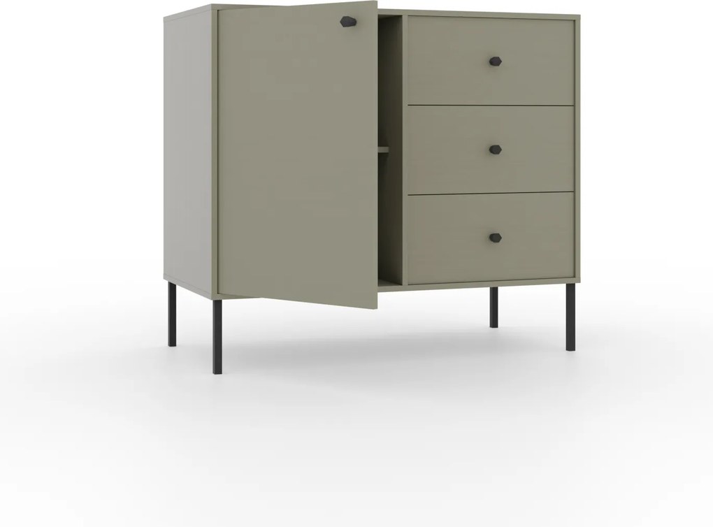 ADRK Furniture Komoda 1D 3S Tili ADRK-CHES-TIL-1D-3S-E