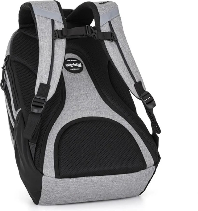 Oxybag OXY SPORT - set 2 ks: studentský batoh Grey Melange, penál