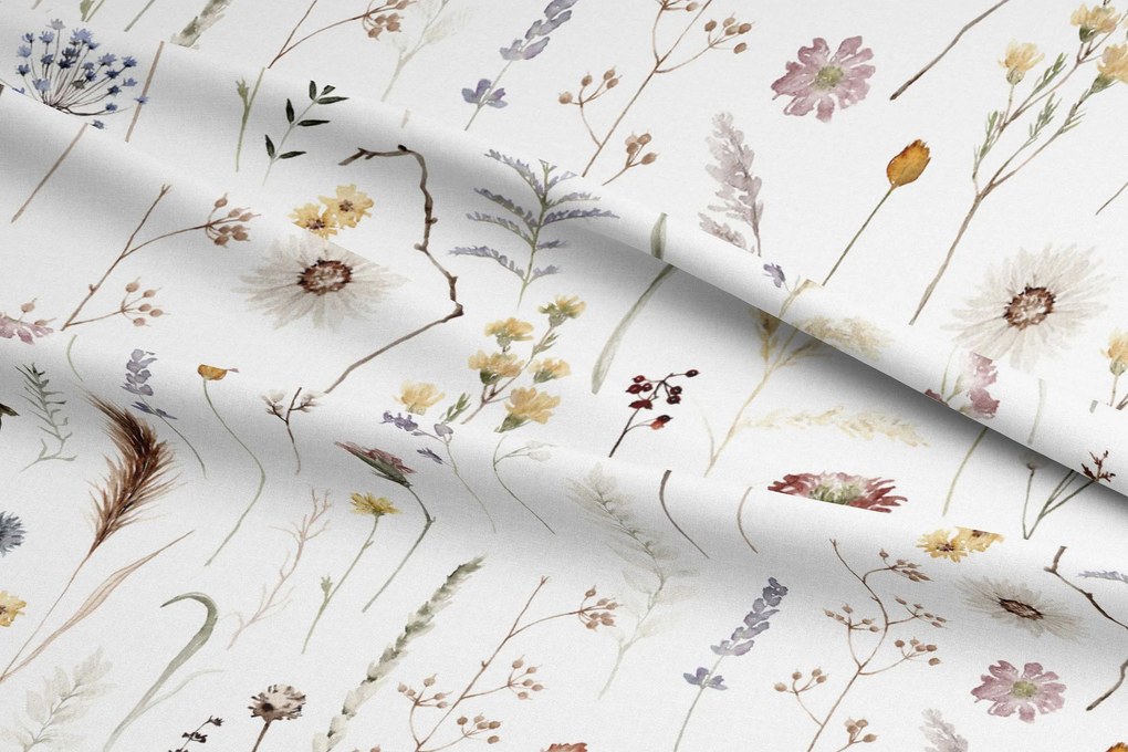 Bavlněné prodloužené povlečení Boho kvítí od Darré Velikost: 140 x 220 + 70 x 90