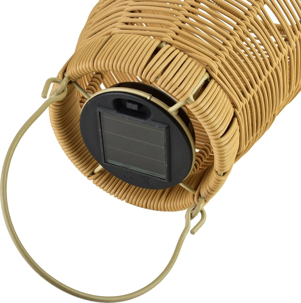 Solární lucerna SOKKE 33/45 hnědá