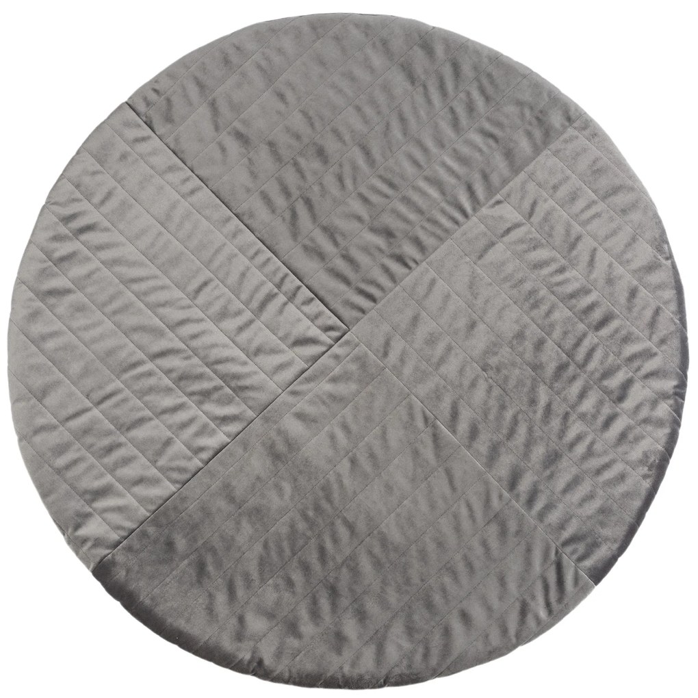 Nobodinoz Podložka Kilimanjaro Velvet Slate Grey