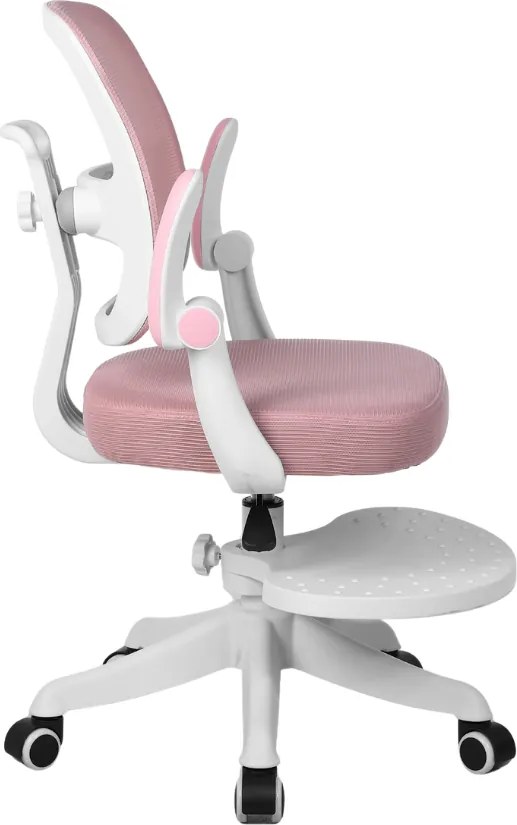 Dětská rostoucí židle Neoseat JUNI 013 — látka, růžová
