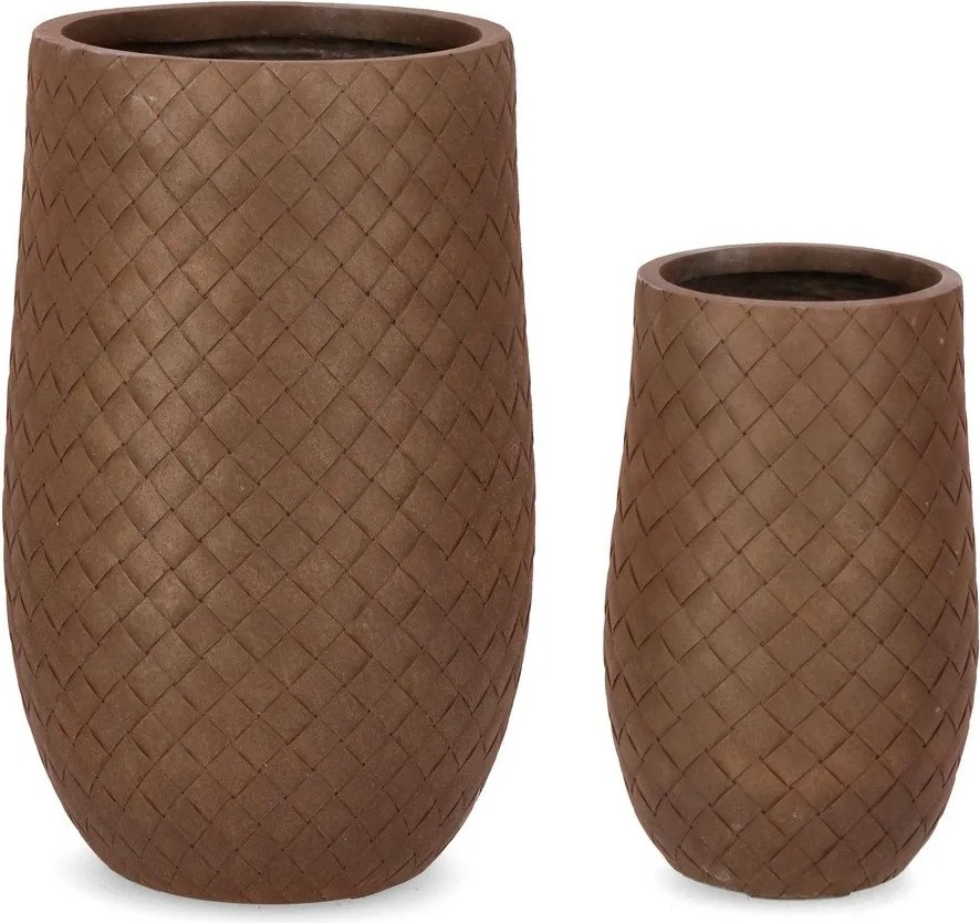 Květináče v sadě 2 ks ø 48 cm Rhombus – Bizzotto