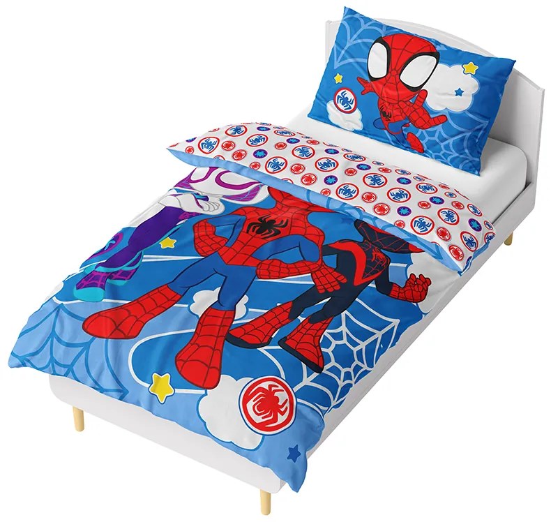 Mikroplyšové povlečení Spidey Úžasní Přátelé