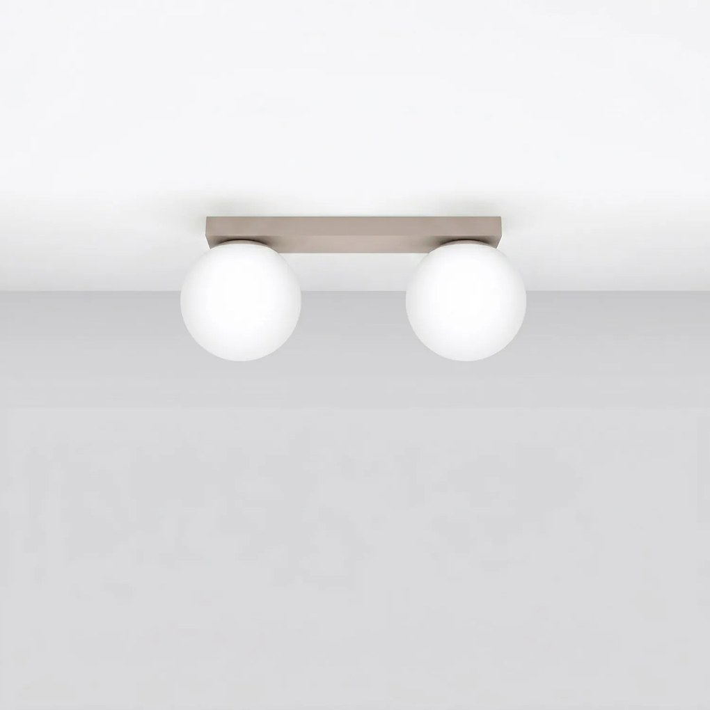 Sollux Lighting Stropní svítidlo YOLI 2 taupe