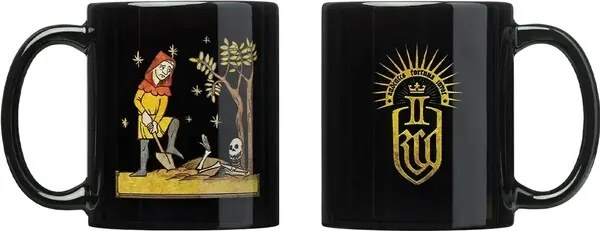 Hrnek Kingdom Come: Deliverance II - Grave Digger 330 ml Černá
