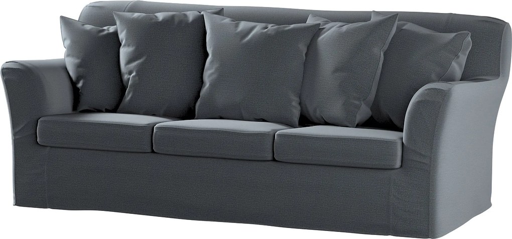 Potah na pohovku IKEA Tomelilla 3-místná nerozkládací barva šedá látka sametová