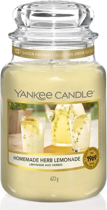 Yankee Candle vonná svíčka Homemade Herb Lemonade velký