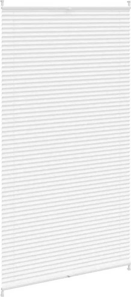 Plisované žaluzie / rolety Plisse 110 x 200 cm - bílé 240616