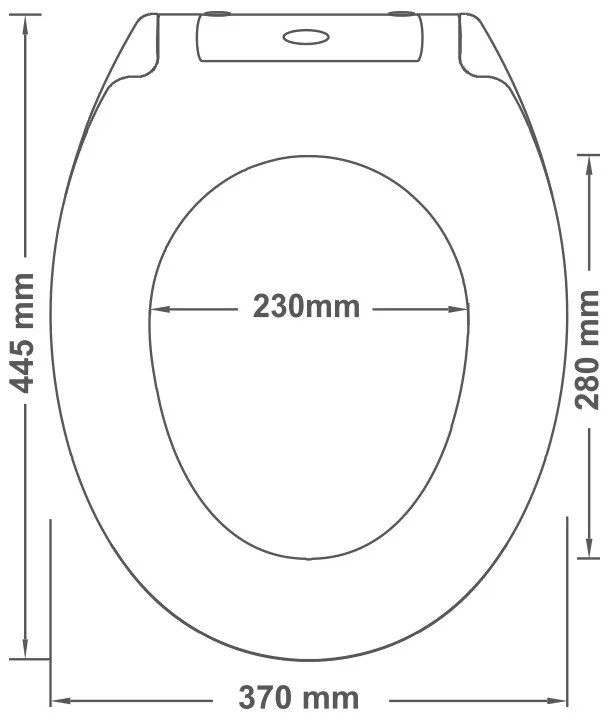 Olsen Spa WC sedátko SWING  - KD02181218