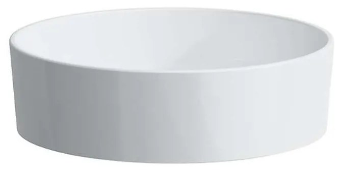 Laufen Kartell - Umyvadlová mísa, průměr 42 cm, SaphirKeramik, s LCC, bílá H8123314001121