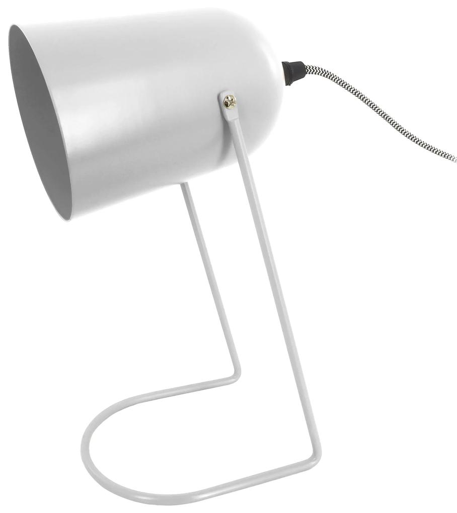 Select Time Bílá matná stolní lampa Entro