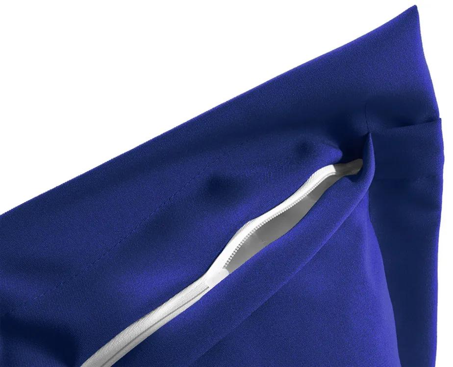 Biante Dekorační povlak na polštář s lemem Rongo RG-022 Královský modrý 30 x 50 cm