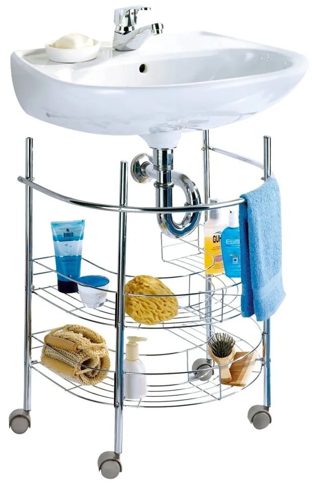 Police pod umyvadlo Wenko Storage