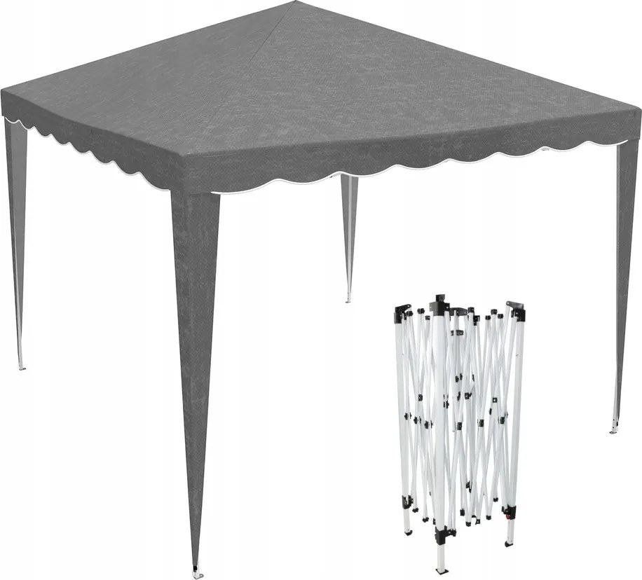 Stan Obchodní zahradní pavilon Rychle rozložitelný Rám Automat 3X3 Metry