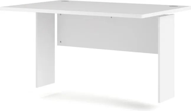 Kancelářský stůl Modulo 120 x 80 cm, bílá / šedá
