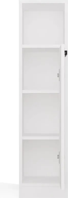 Koupelnová skříňka Mexy 1D 25,5 cm bílá