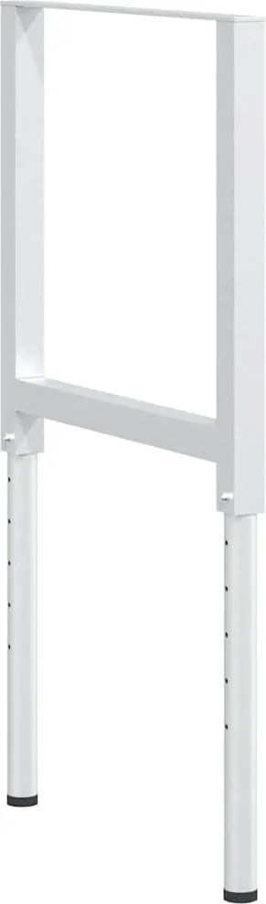Nastavitelné rámy pracovního stolu 2 ks kov 55 x (69–95,5) cm 147932