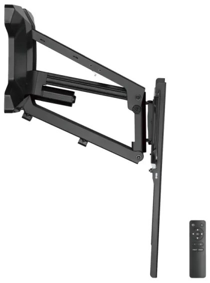 MK FLORIA MKF-21DM647-Nástěnný držák na TV s kloubem 70" černá +dálkové ovládání