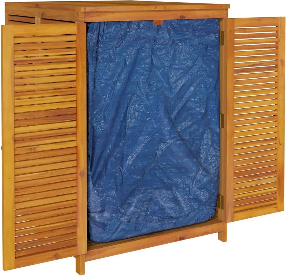 Zahradní úložný box 280 x 87 x 104 cm masivní akáciové dřevo 3155244