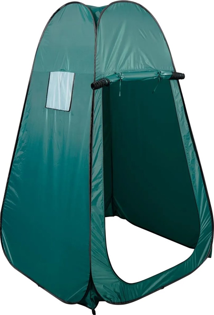 Costway Skládací sprchový a převlékací stan – 120 × 120 × 190 cm, maskovat