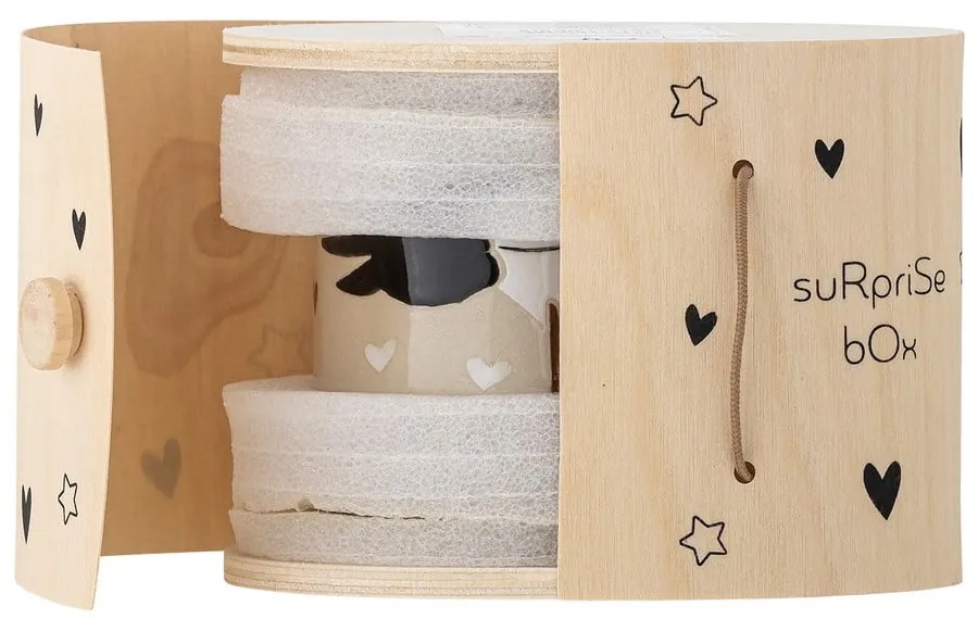 Béžový keramický dětský hrnek 225 ml Bambino – Bloomingville Mini