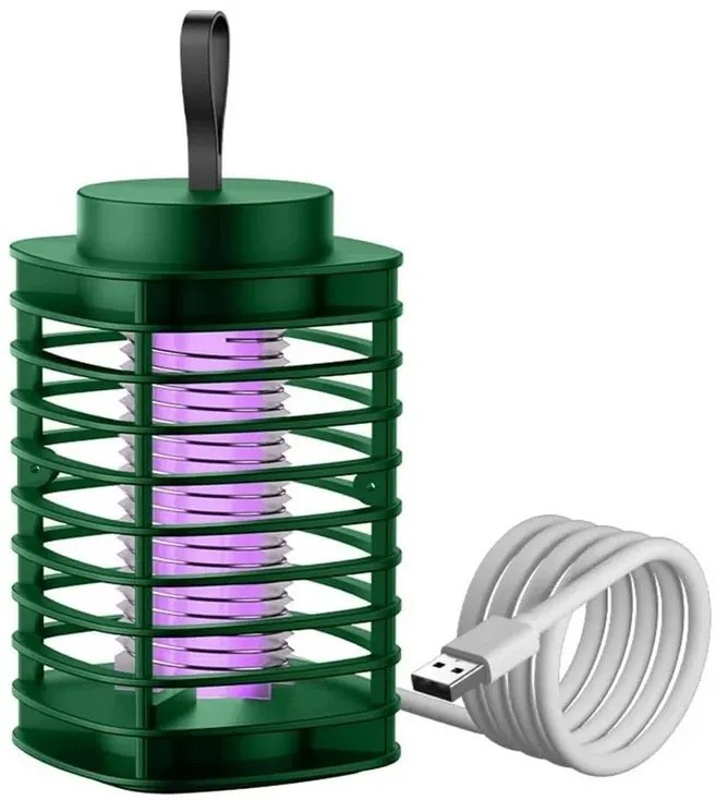 USB lapač hmyzu Y15 - zelený
