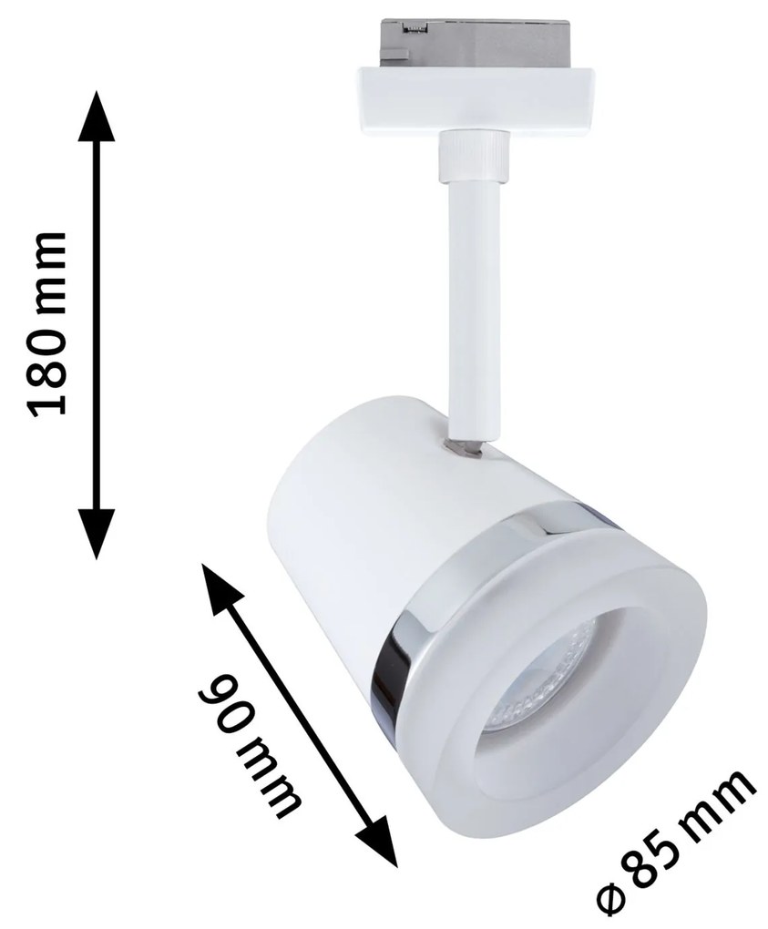 Paulmann 94884 Cone, spot pro Urail system, 1x15W GU10, signální bílá