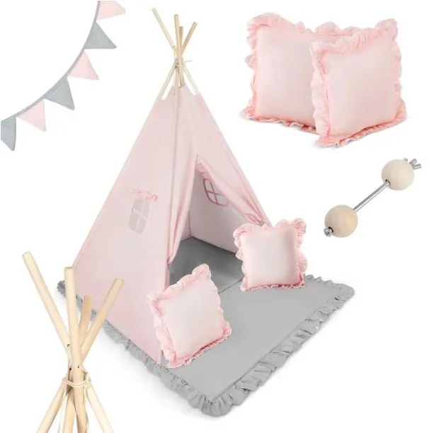 Ecotoys Teepee šedý