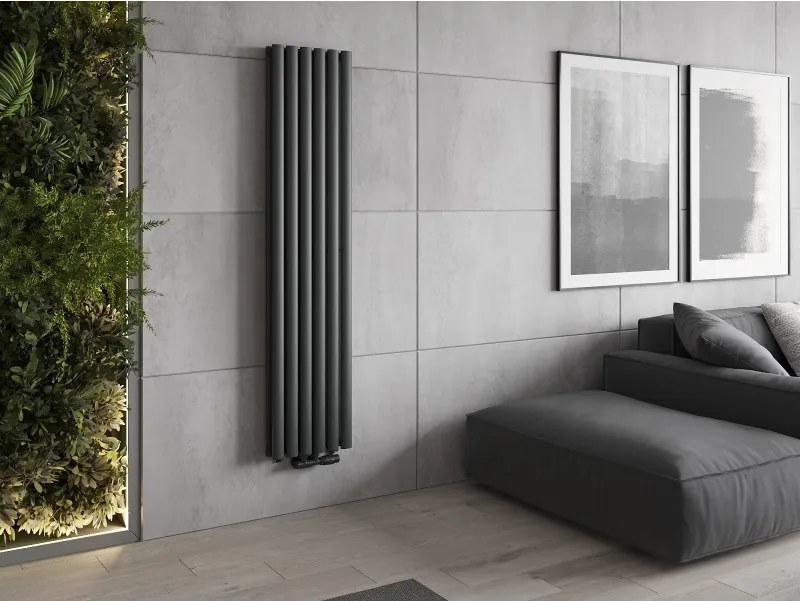 Mexen Dallas, topné těleso 1600x360 mm, 1039 W, antracitová, W214-1600-360-00-66