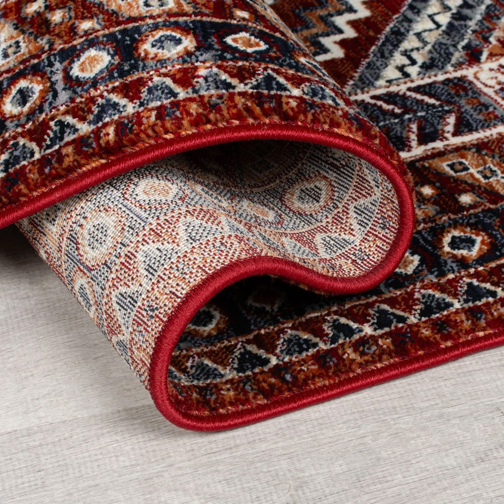 Flair Rugs, Kusový koberec Cooper Babylon Traditional Red, 200x300, červená, ložnice