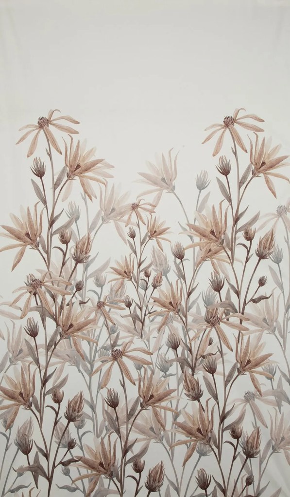 ZATEMŇOVACÍ ZÁVĚS NA KROUŽCÍCH INEZ 140X250 CM VZOROVANÝ
