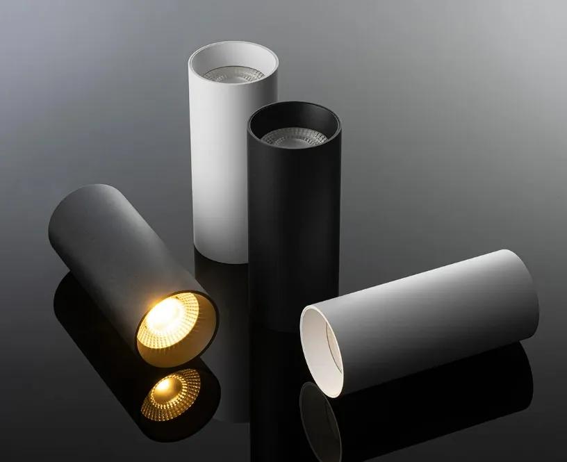 LUKY, stropní/závěsné LED svítidlo, Led2 Barva: Černá Stropní, Chromatičnost: 3000K, Konfigurace: Ono/off