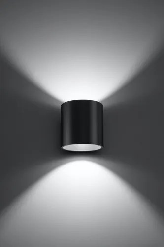 Nástěnné svítidlo SOLLUX Orbis 1 G9 1x40W bez zdroje SL.0566 antracit