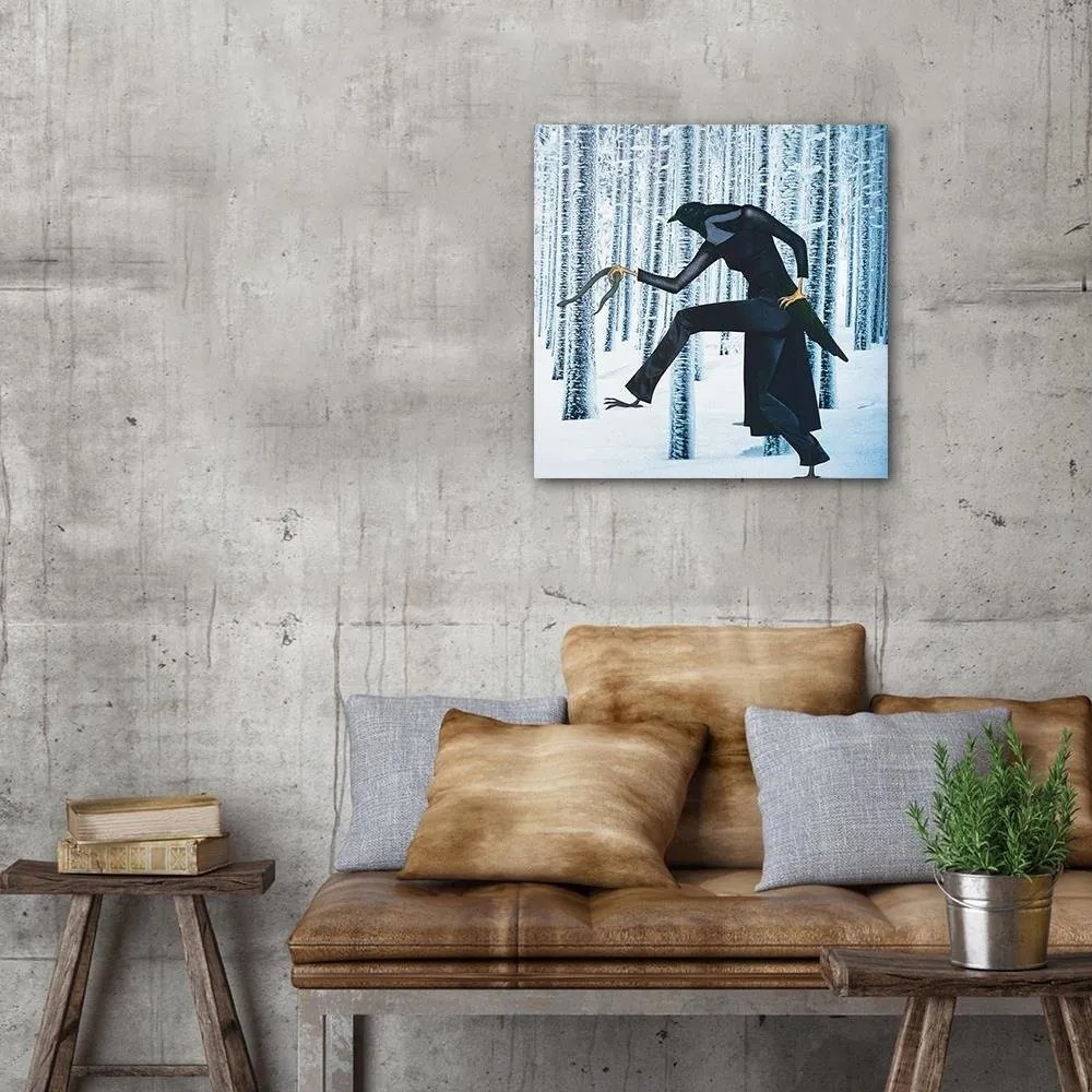 Gario Obraz na plátně Vrabec v obleku - Lili Chartrand Rozměry: 30 x 30 cm