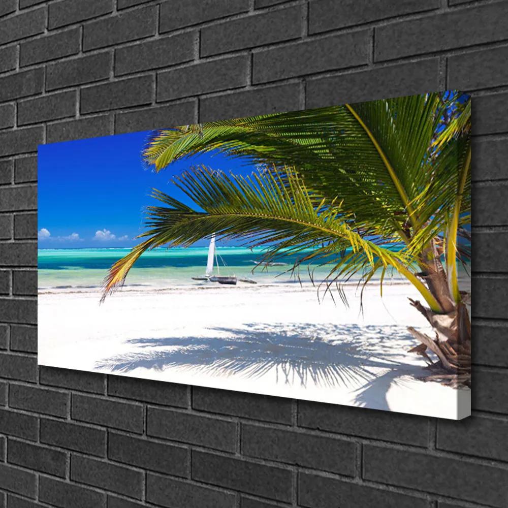 Obraz na plátně Pláž Palma Krajina 140x70 cm