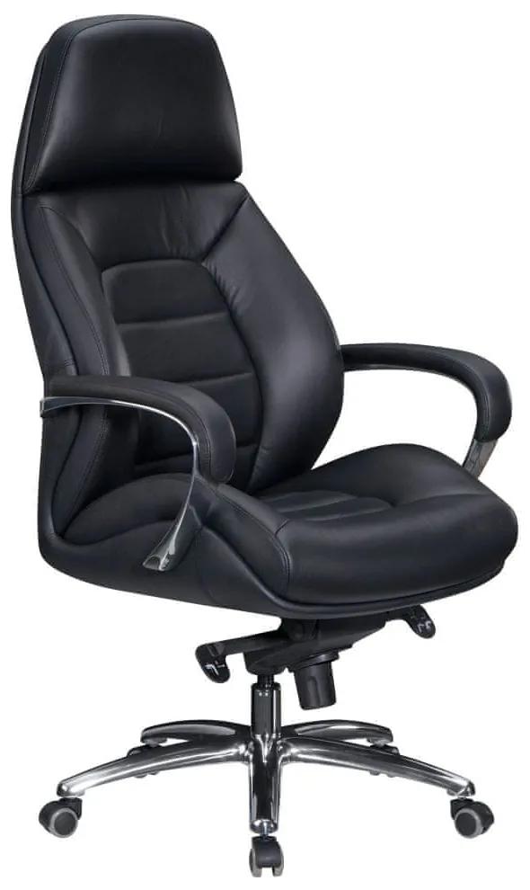 Bruxxi Kancelářská židle Karo, 137 cm, černá