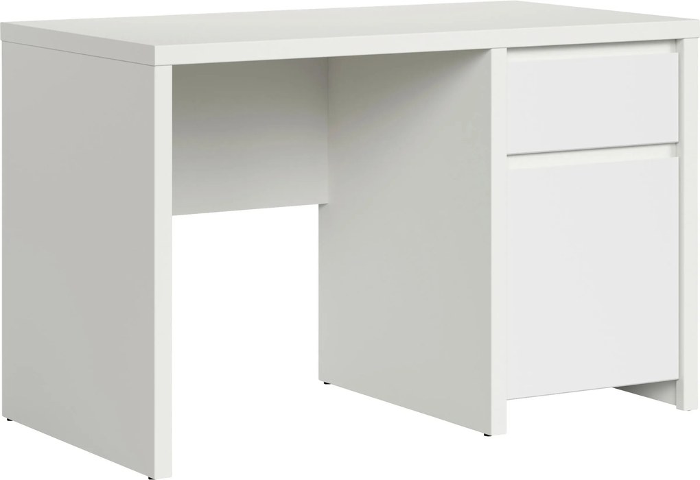 XXXLutz PSACÍ STŮL, bílá, 120/65/77 cm - Kancelářské stoly - 002427013208