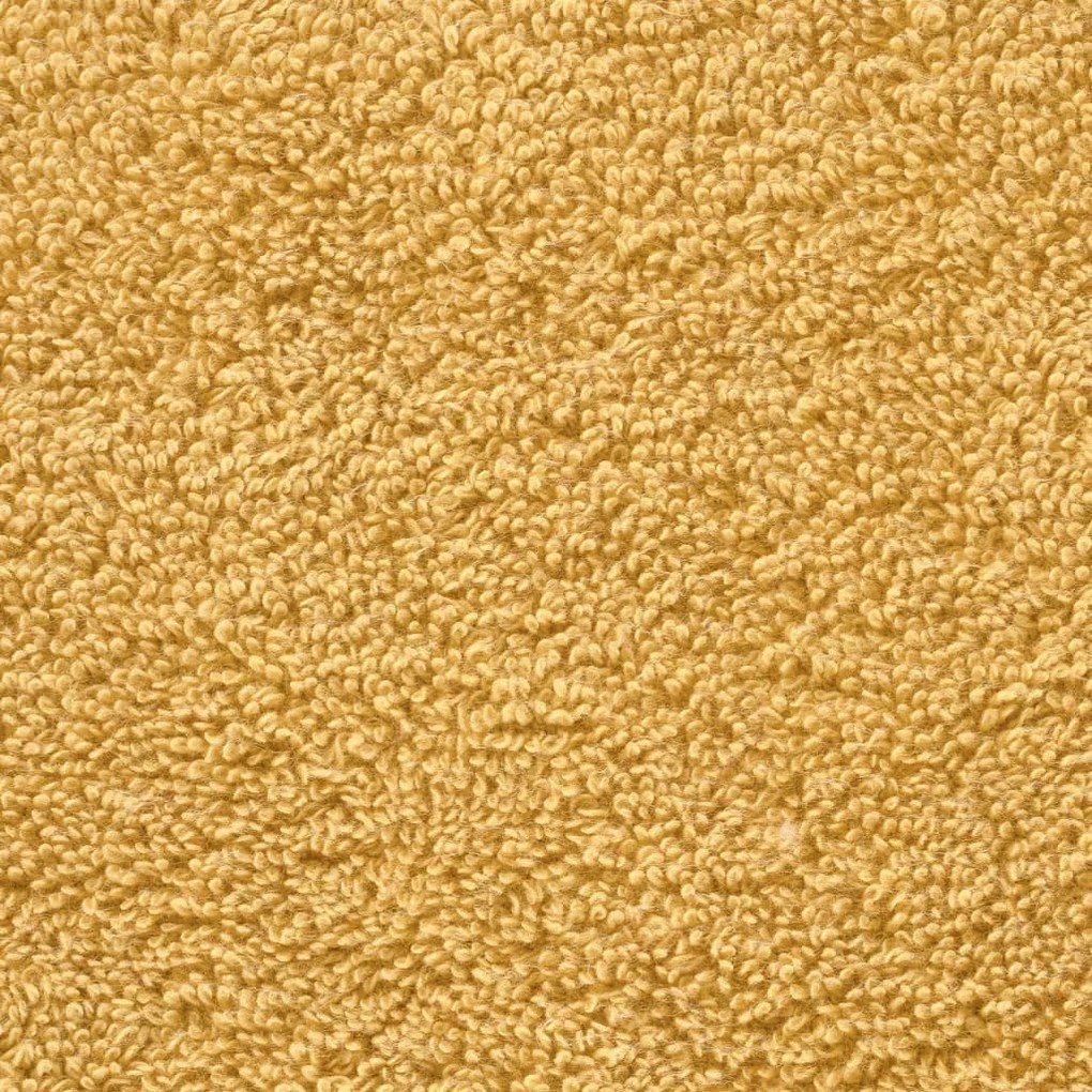 Prémiové ručníky pro hosty SOLUND 2 ks zlaté 30x50 cm 600 g/m² 137278