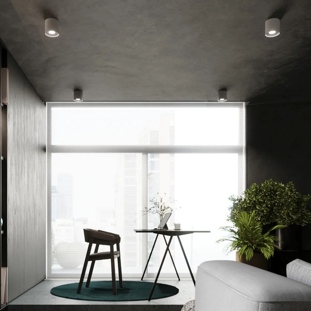 Sollux Lighting Stropní svítidlo MIKA šedé