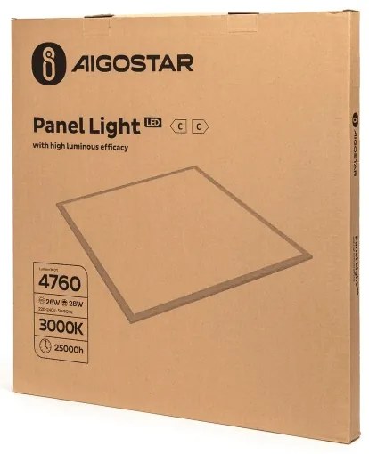 Aigostar - LED Podhledový panel LED/28W/230V 60x60 cm 3000K
