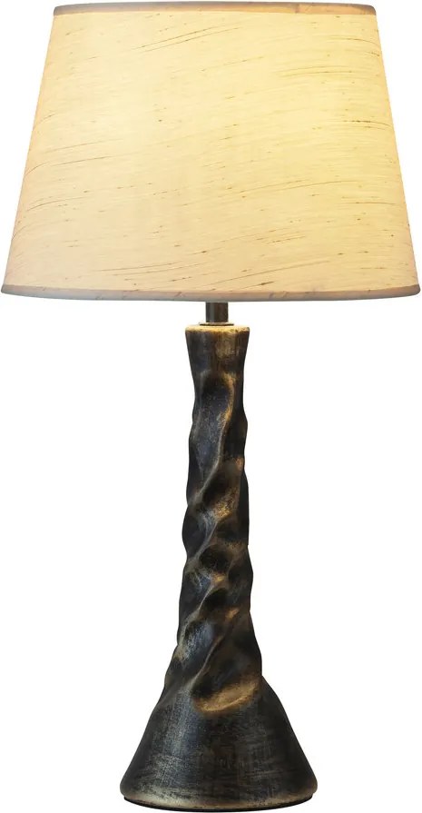 Rábalux Hattie 4376 Noční stolní lampa antický bronz keramika E14 MAX 40W IP20