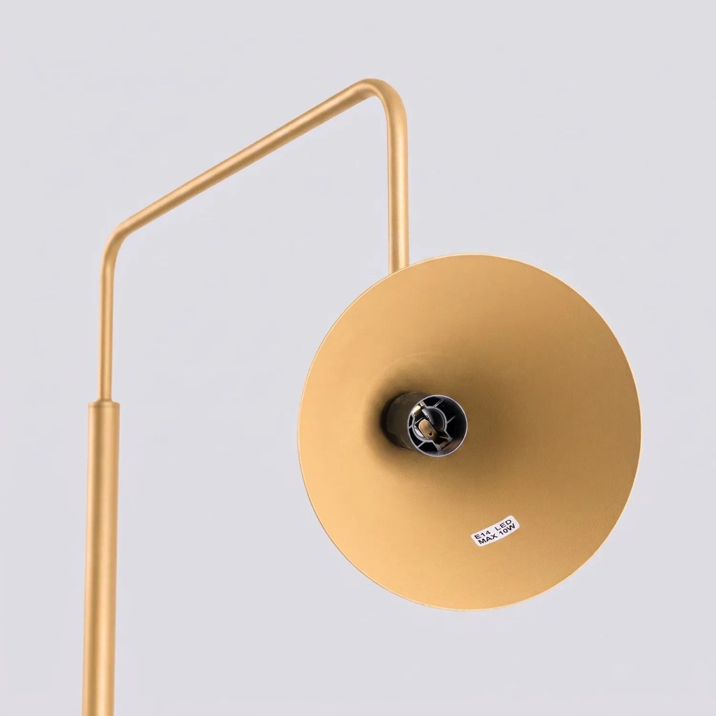 Sollux Lighting Stojací lampa NOX zlatá
